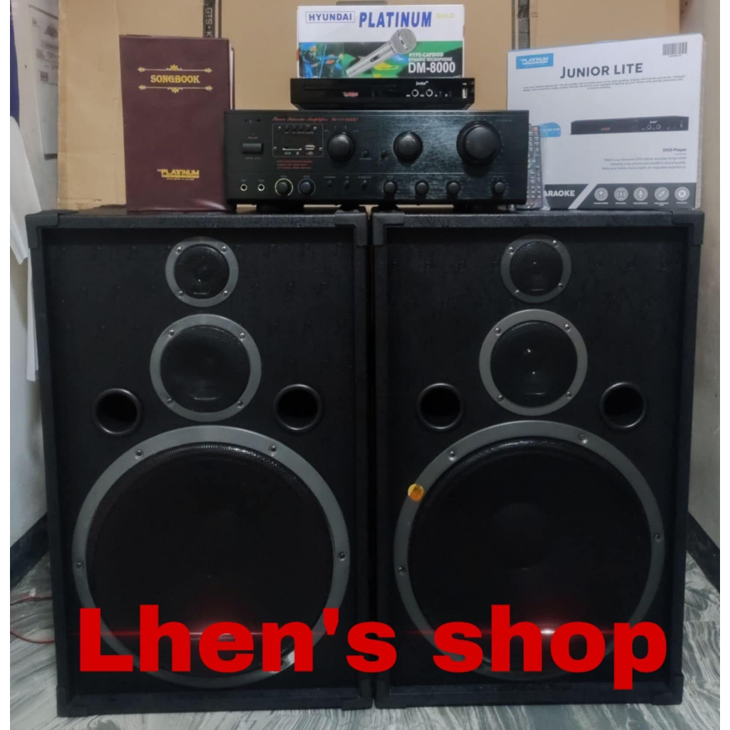 VIDEOKE SET DE12 PACKAGE | Shopee Philippines
