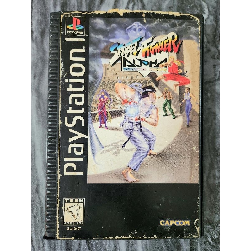 Street Fighter Alpha Big Box Authentic for PS1 PS One | Shopee Philippines