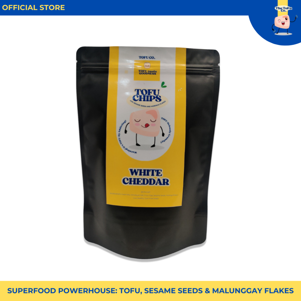 TofuCo Tofu Chips Healthy Chips with Sesame Seeds and Malunggay Flakes ...