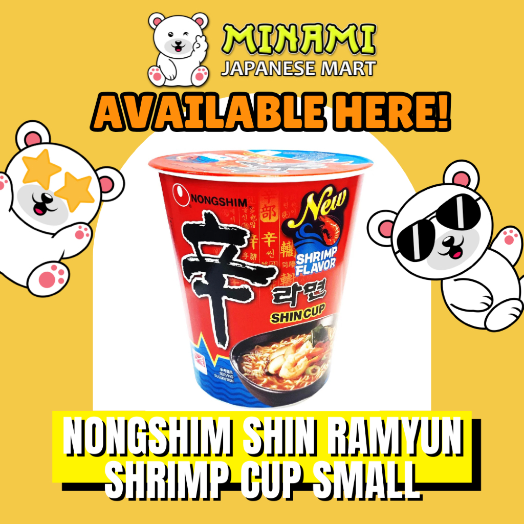 Nongshim Shin Ramyun Shrimp Cup Small | Shopee Philippines