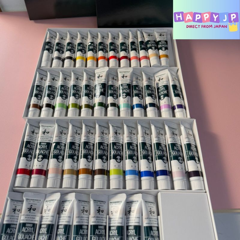 Turner Colors Acrylic Gouache Japanesque Color Japanesque 24 Color Set ...