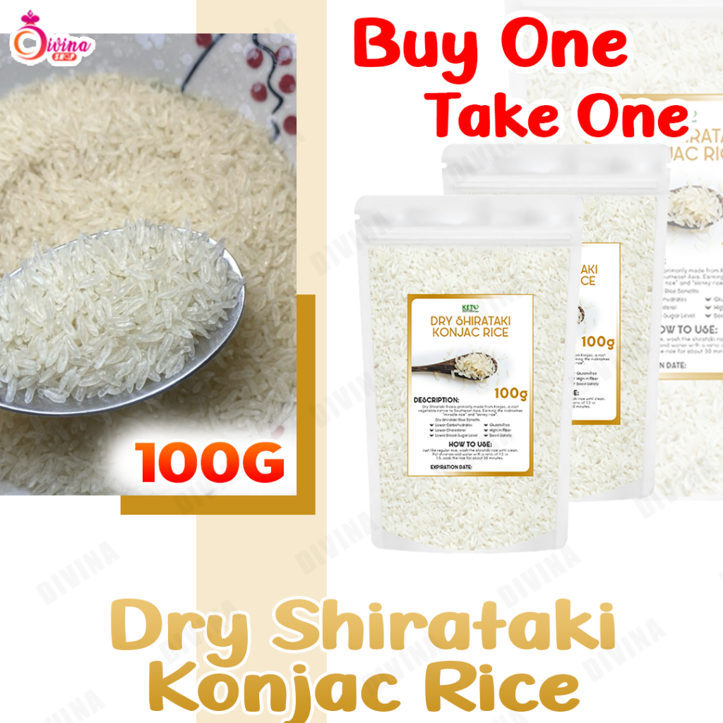 BUY 1 TAKE 1 Dry Shirataki Rice 100g | Shopee Philippines