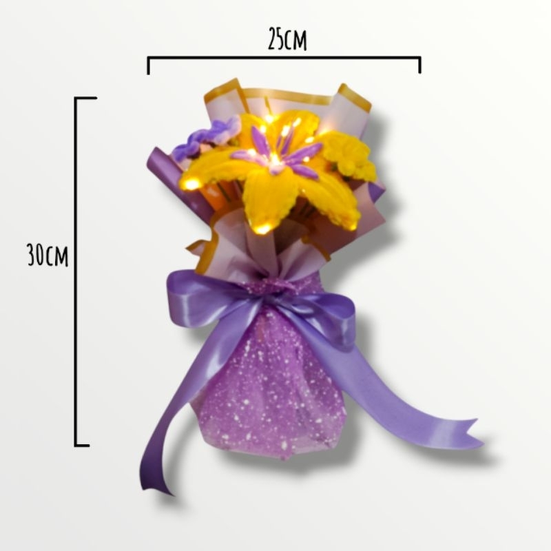 Tangled inspired sundrop bouquet | Shopee Philippines