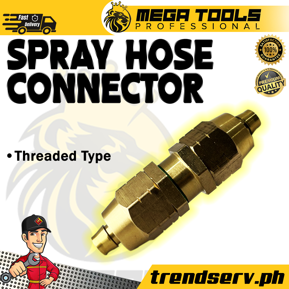 MEGA - SPRAY HOSE CONNECTOR THREADED TYPE / FIXED TYPE Brass Water Pipe ...