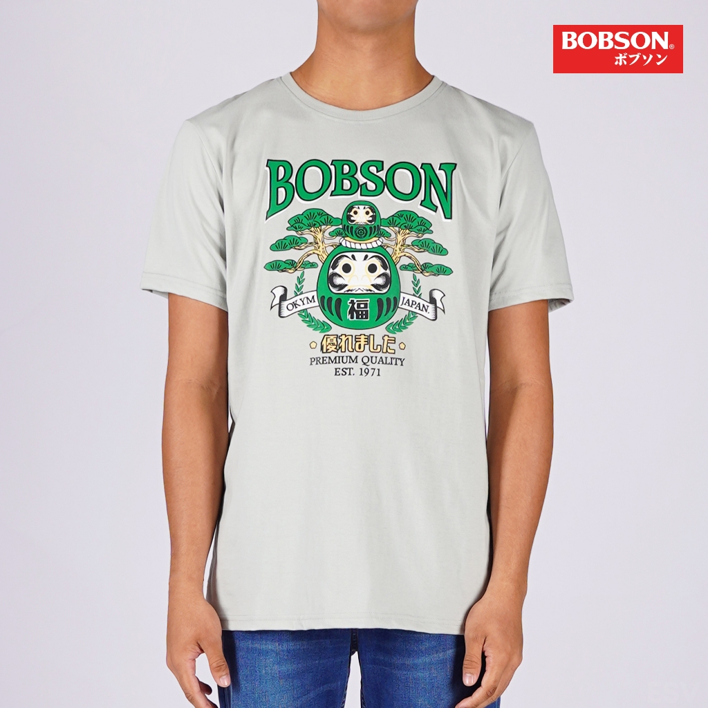 Bobson Japanese Men's Basic Tees Slim Fit 167588-U (Pigeon) | Shopee Philippines