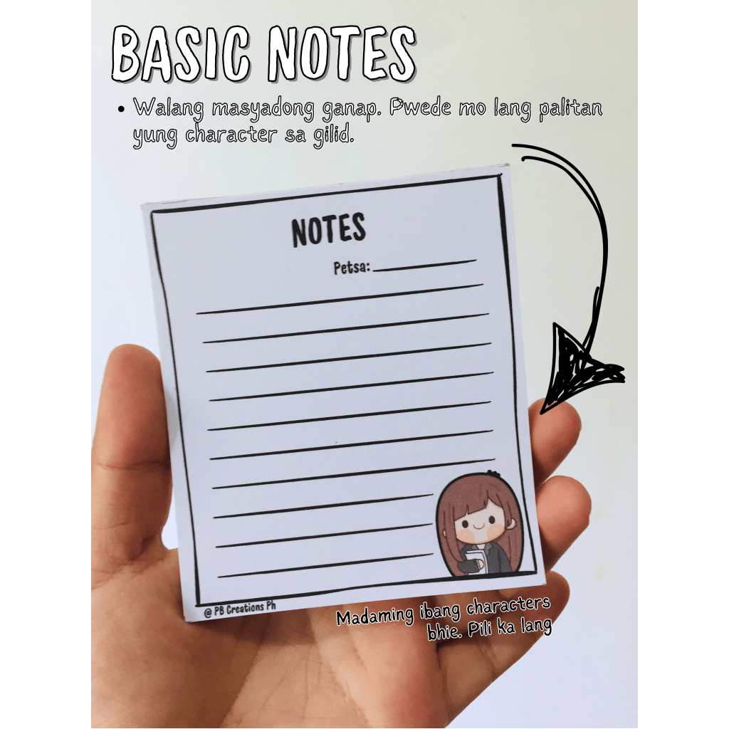DoodleStyle Notepad (From Witty Notepad Collection) | Shopee Philippines