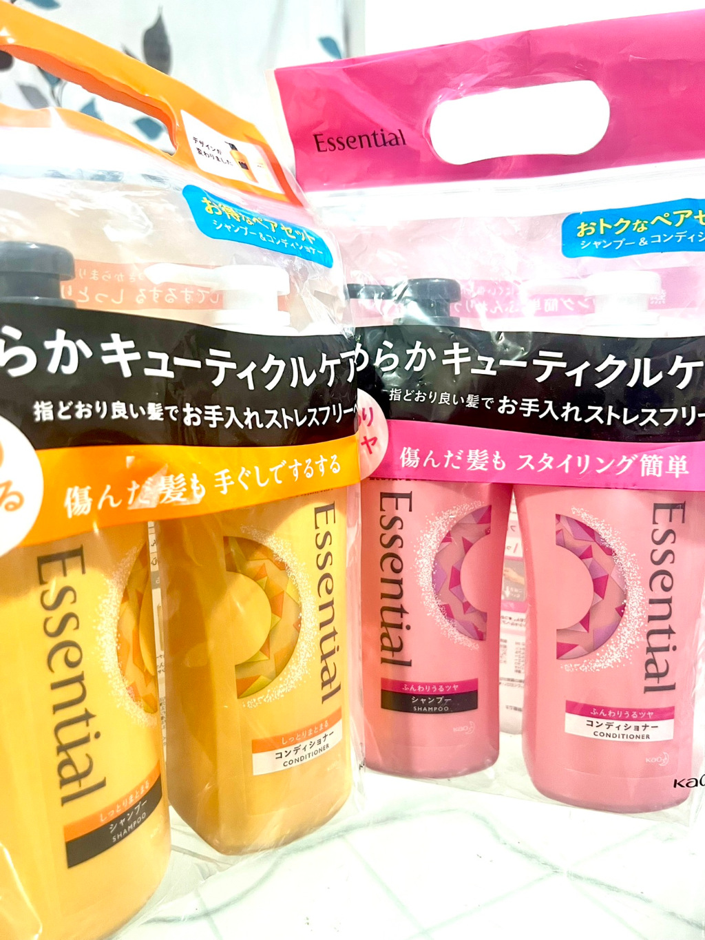 Kao Essential Shampoo and Conditioner (From Japan) | Shopee Philippines