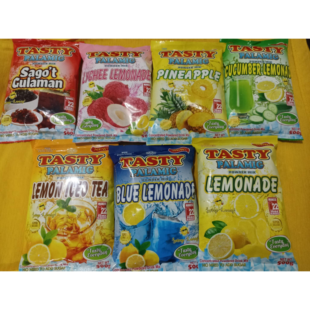 Tasty Palamig 500g Powdered Mix-Flavored Juice (Choose Flavor) | Shopee ...