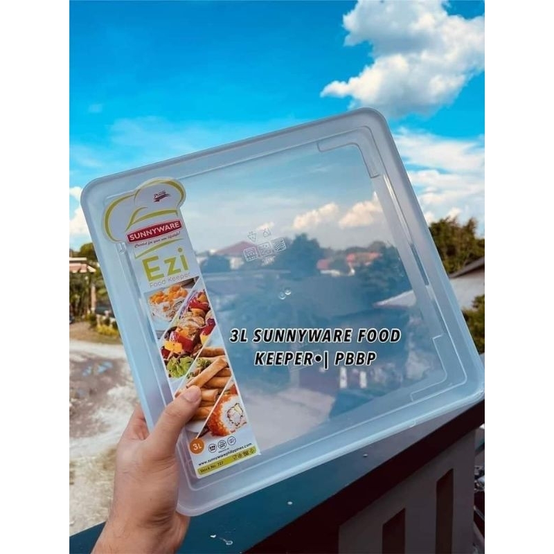 3Pcs Graham Bar Container/ Food Keeper 3liters Fits 12Graham | Shopee ...