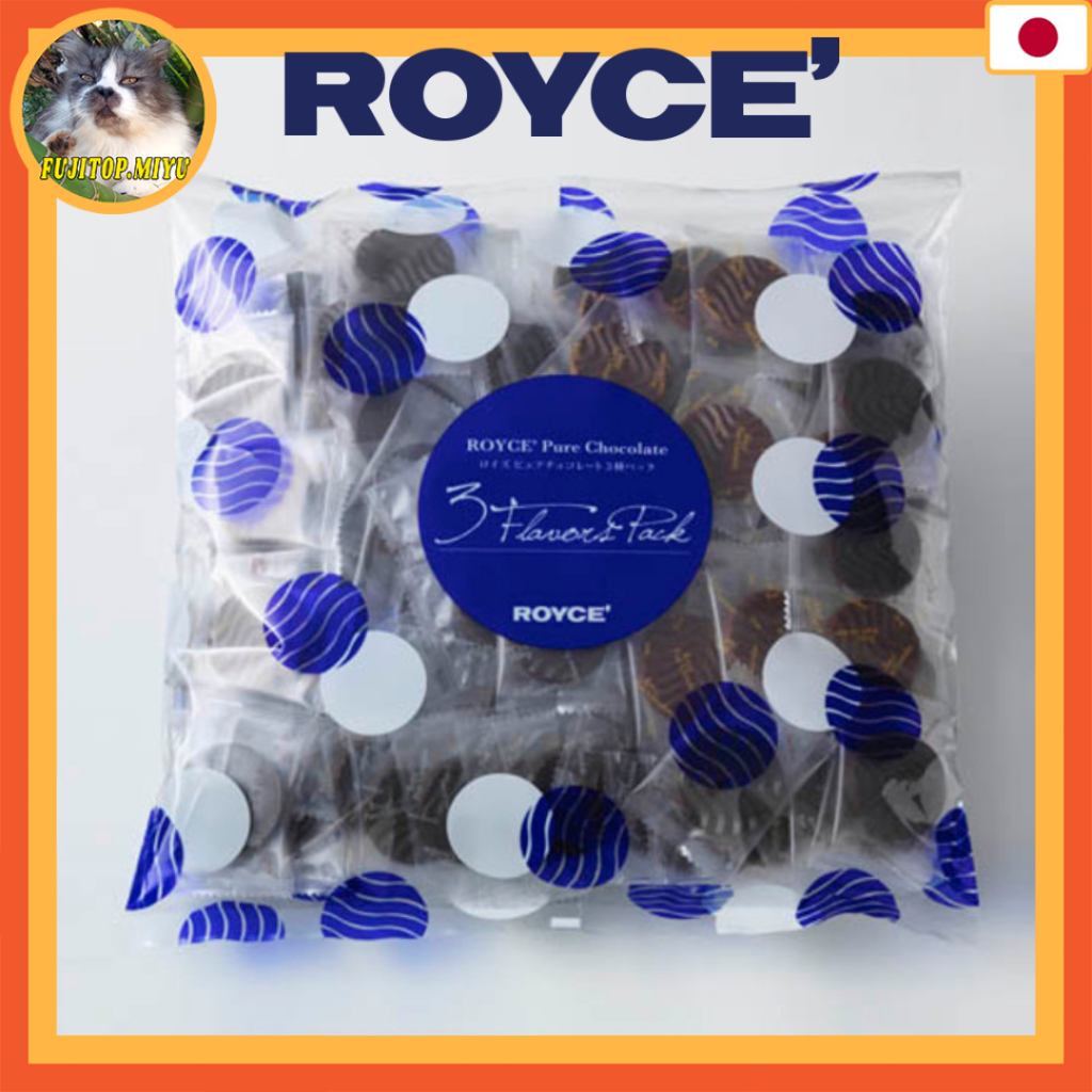 HOKKAIDO ROYCE' A great value assortment of 120 pieces of popular Pure ...
