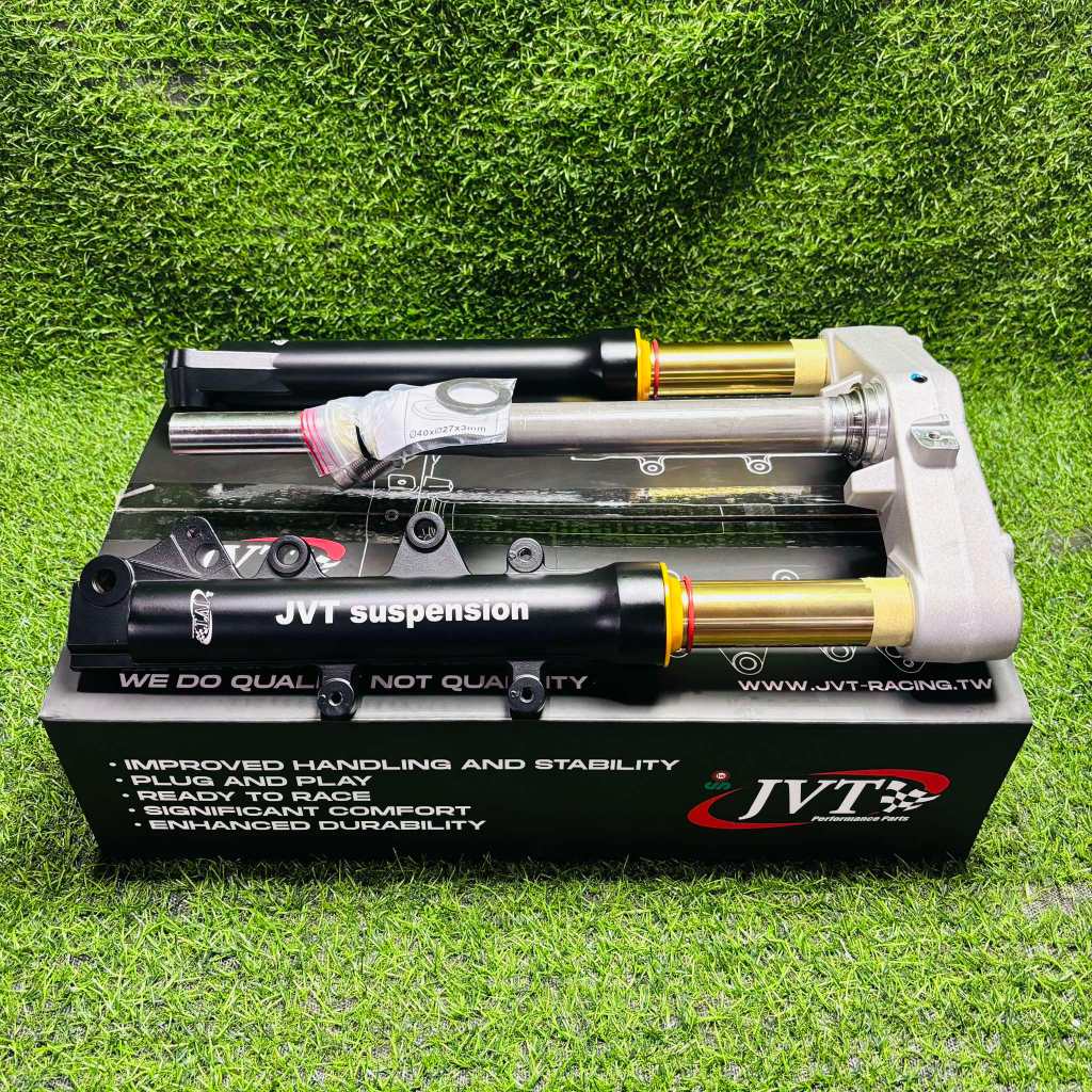 JVT SUSPENSION 33MM FRONT SHOCK GOLD W/ T-POST for NMAX | Shopee ...