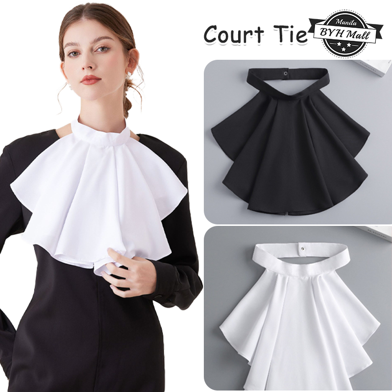 Retro Style Detachable Ruffled Jabot For Steampunk Colonial Outfit ...