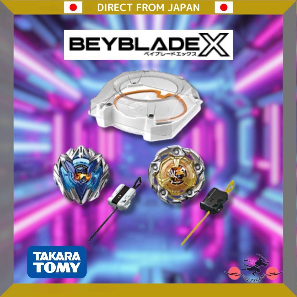 【BEYBLADE X）UX-04 Battle Entry Set U 【TAKARA TOMY】 | Shopee Philippines