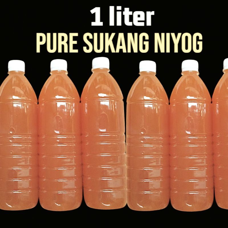 1 liter Pure Sukang Niyog / Sukang Tuba from Mindanao | Shopee Philippines