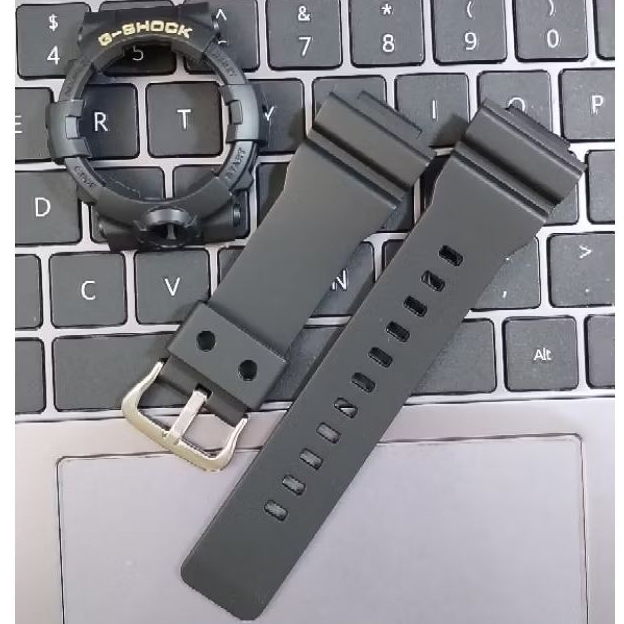 G-SHOCK CASIO GA-800 GA-810-1A STRAP AND BEZEL REPLACEMENT MATTE BLACK ...