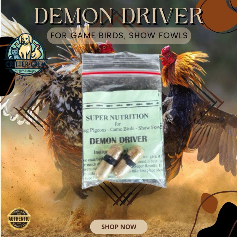 DEMON DRIVER FOR GAMEFOWL | Shopee Philippines