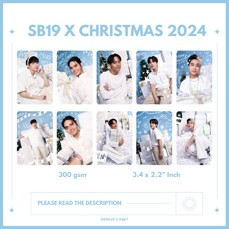 SB19 Unofficial Photocard Set | BILLBOARD PUREGOLD BULAN WEARCASA ...
