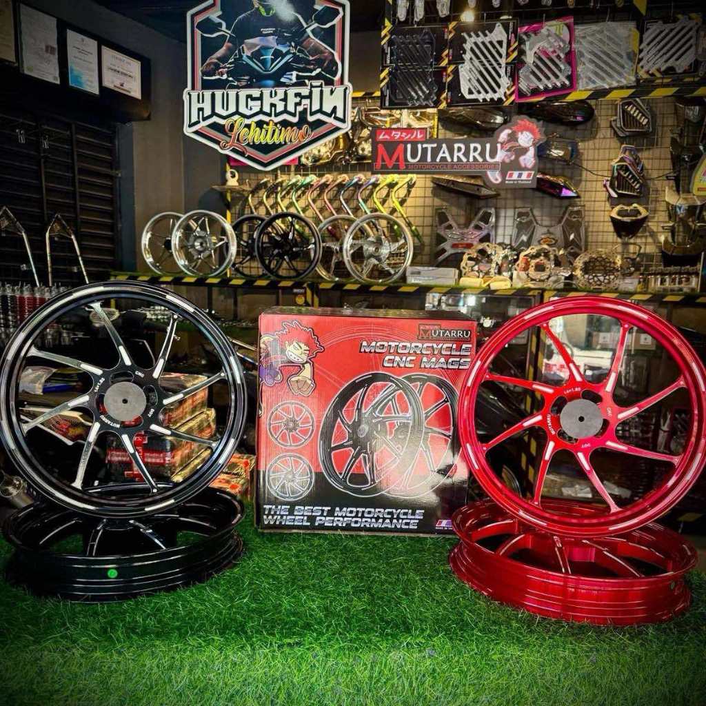 MUTARRU 14s CNC MOTORCYCLE MAGS FOR HONDA CLICK | Shopee Philippines