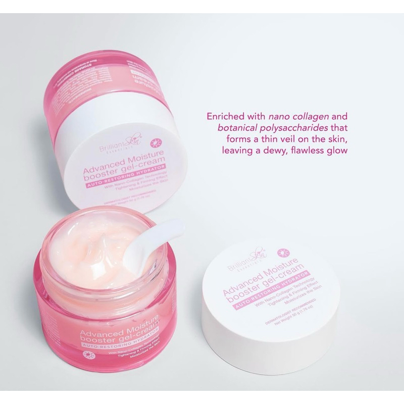 Brilliant Skin Advanced Moisture Booster Gel-Cream 50g Auto Restoring ...