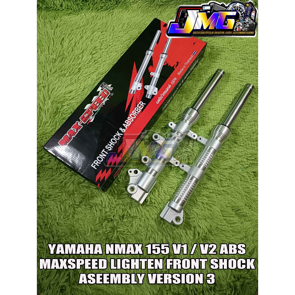 YAMAHA NMAX 155 V1 / V2 ABS MAXSPEED LIGHTEN FRONT SHOCK ASSEMBLY V3 | Shopee Philippines