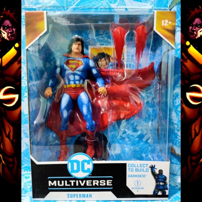 DC Multiverse Superman (JL Task Force Darkseid Wave) / KLB | Shopee ...