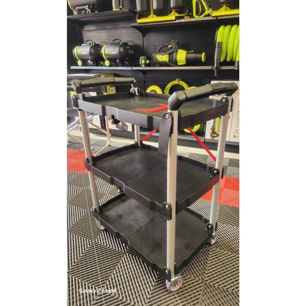 RCC COLLAPSIBLE UTILITY CART / FOLDABLE DETAILING CART | Shopee Philippines