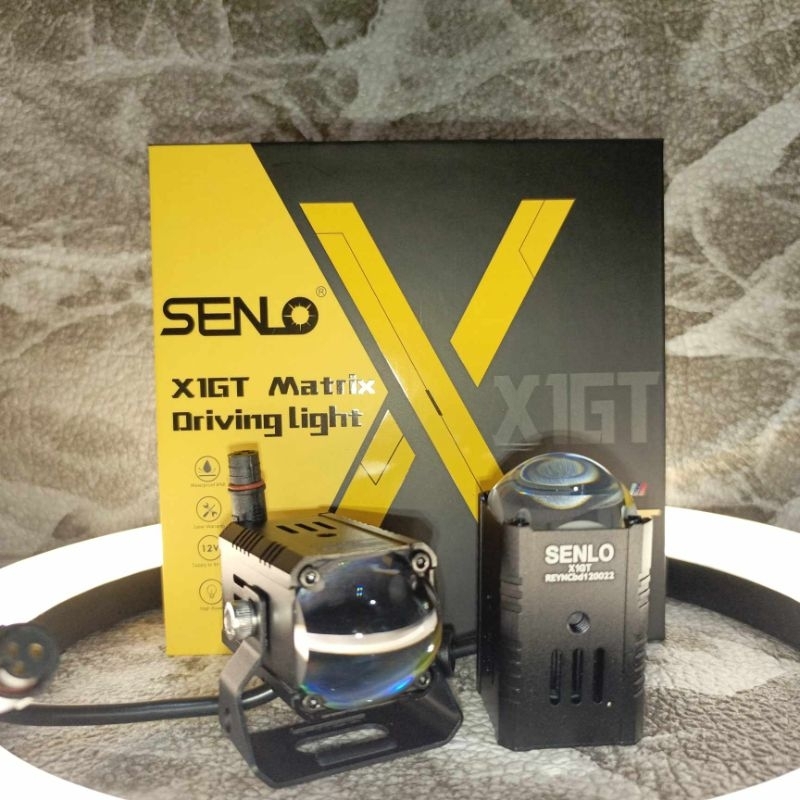 SENLO X1GT MATRIX DRIVING LIGHT | 70 WATTS | YELLOW-WHITE | 4 WIRES ...
