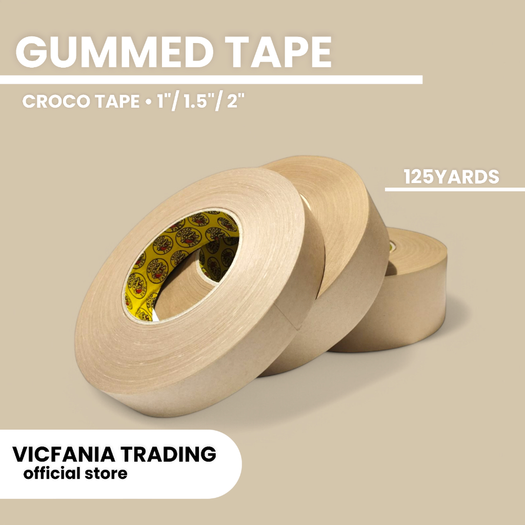 Paper Gummed Tape Croco Brand | Shopee Philippines