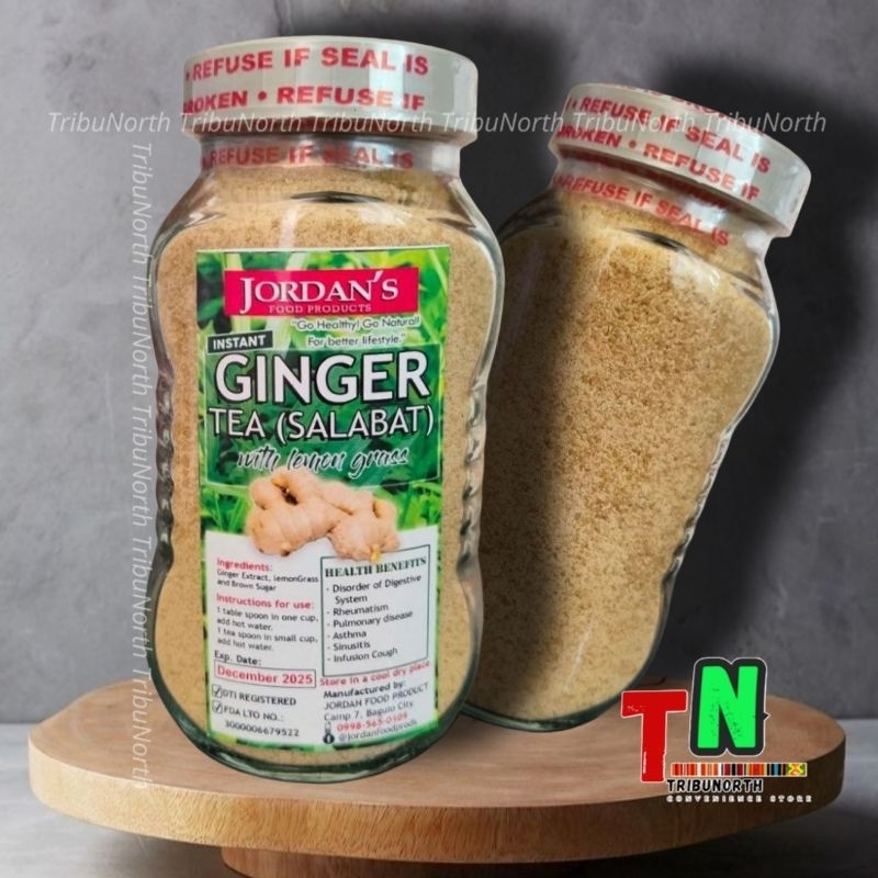 Jordan's Ginger Tea - Salabat with Lemon Grass | 420g | TribuNorth ...
