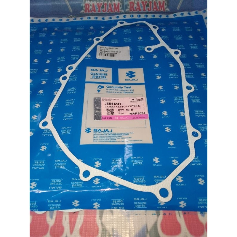 Clutch Cover Gasket Right Rouser 150NS / 160NS JE541241 | Shopee ...