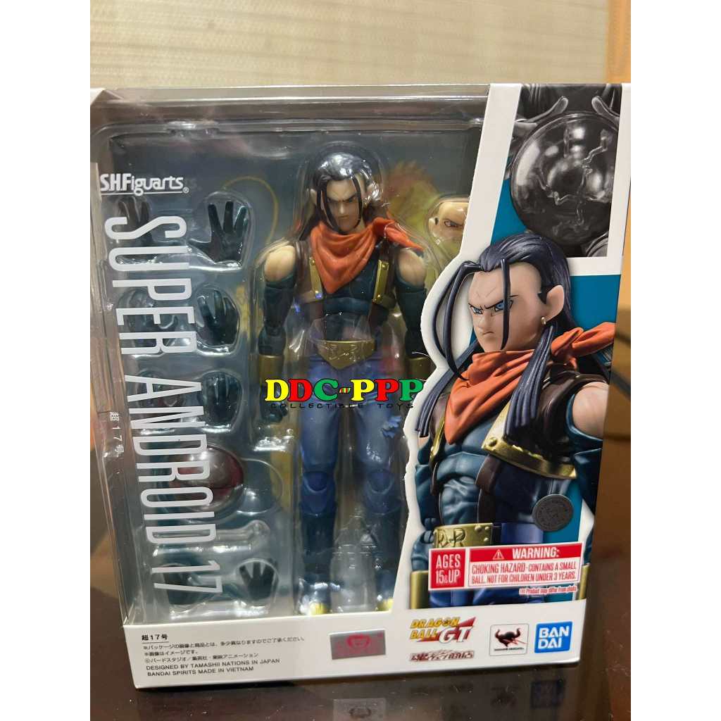 S.H.Figuarts SUPER ANDROID 17 - DRAGON BALL GT (SEALED) | Shopee ...