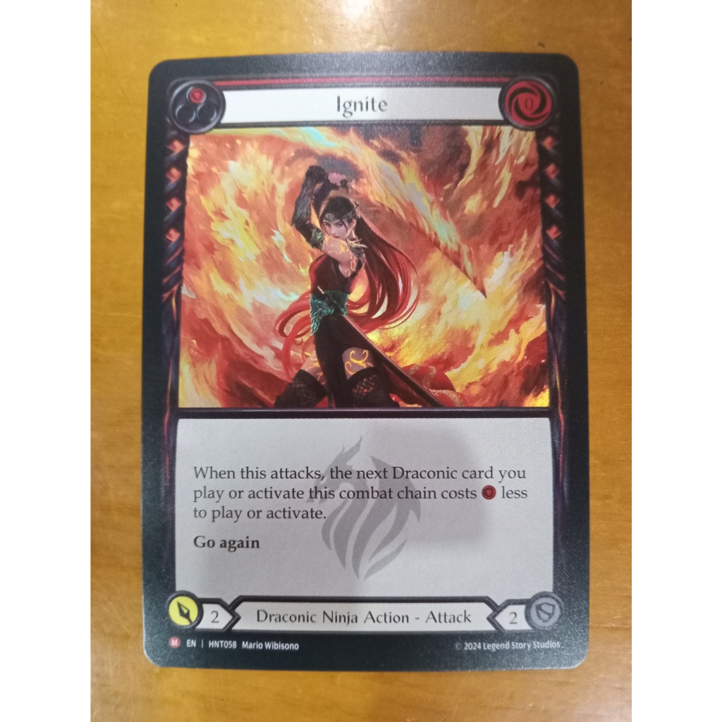 FAB Ignite Majestic HNT The Hunted Flesh and Blood TCG English | Shopee ...