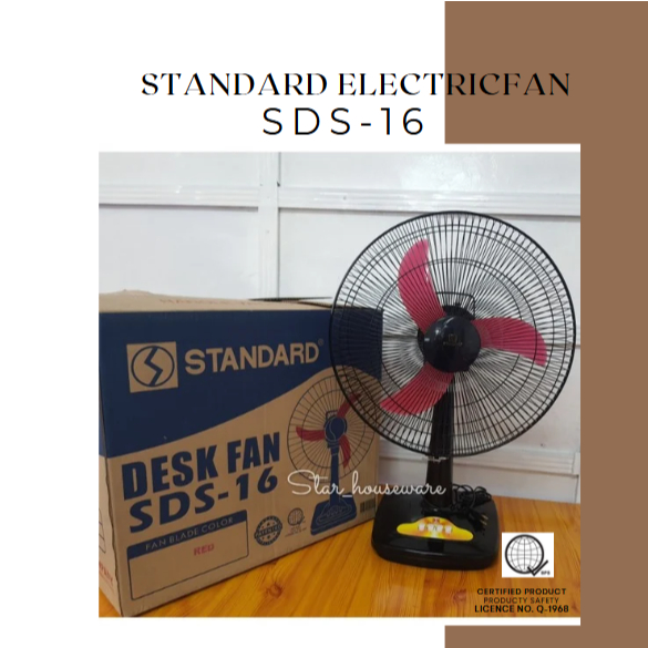 Standard Desk Fan 16" | SDS-16 Original Authentic | Shopee Philippines
