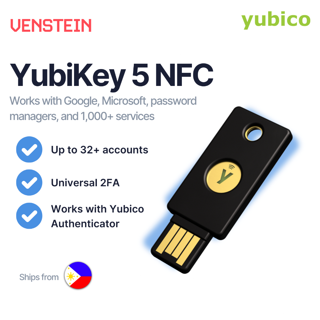 YubiKey 5 NFC | Secure your online accounts | Advanced Two-Factor ...