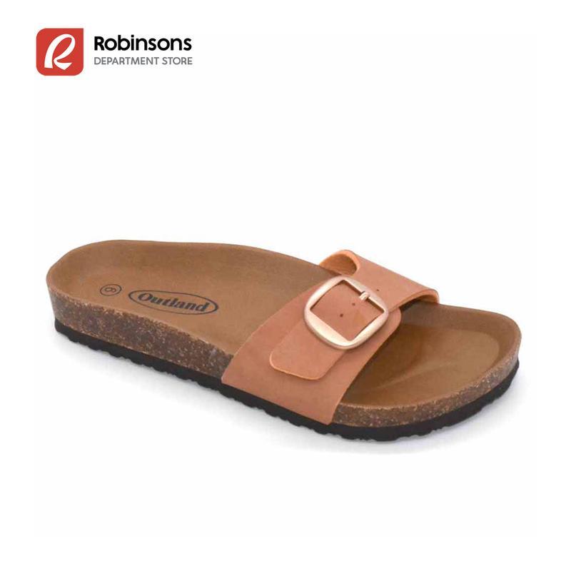 Outland Ladies 21603 Evergreen Sandals in Camel Brown | Shopee Philippines