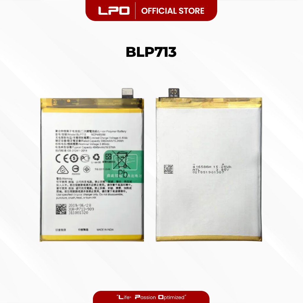 LPO Cellphone Battery BLP-713 Realme 3 Pro RMX1851 Battery Replacement ...