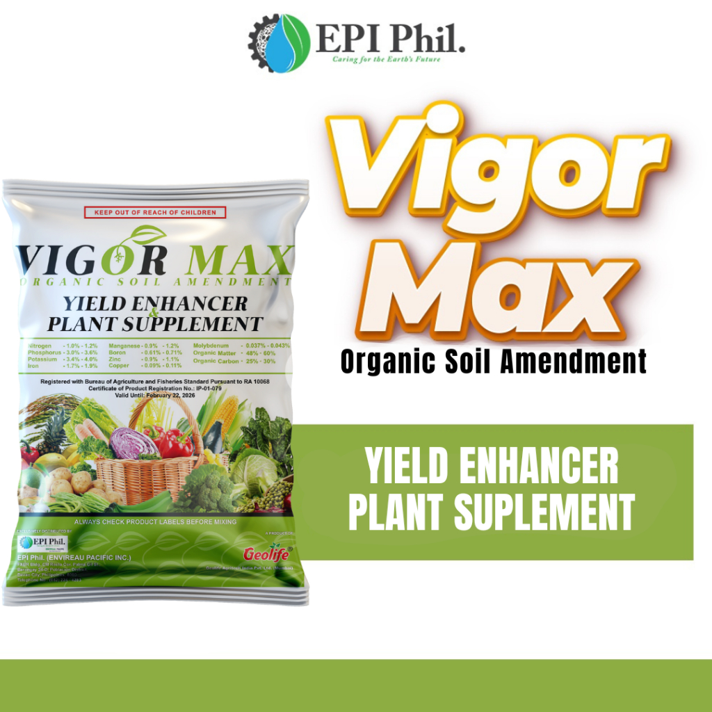 VIGOR MAX - Organic Fertilizer & Yield Enhancer | Organic Plant ...