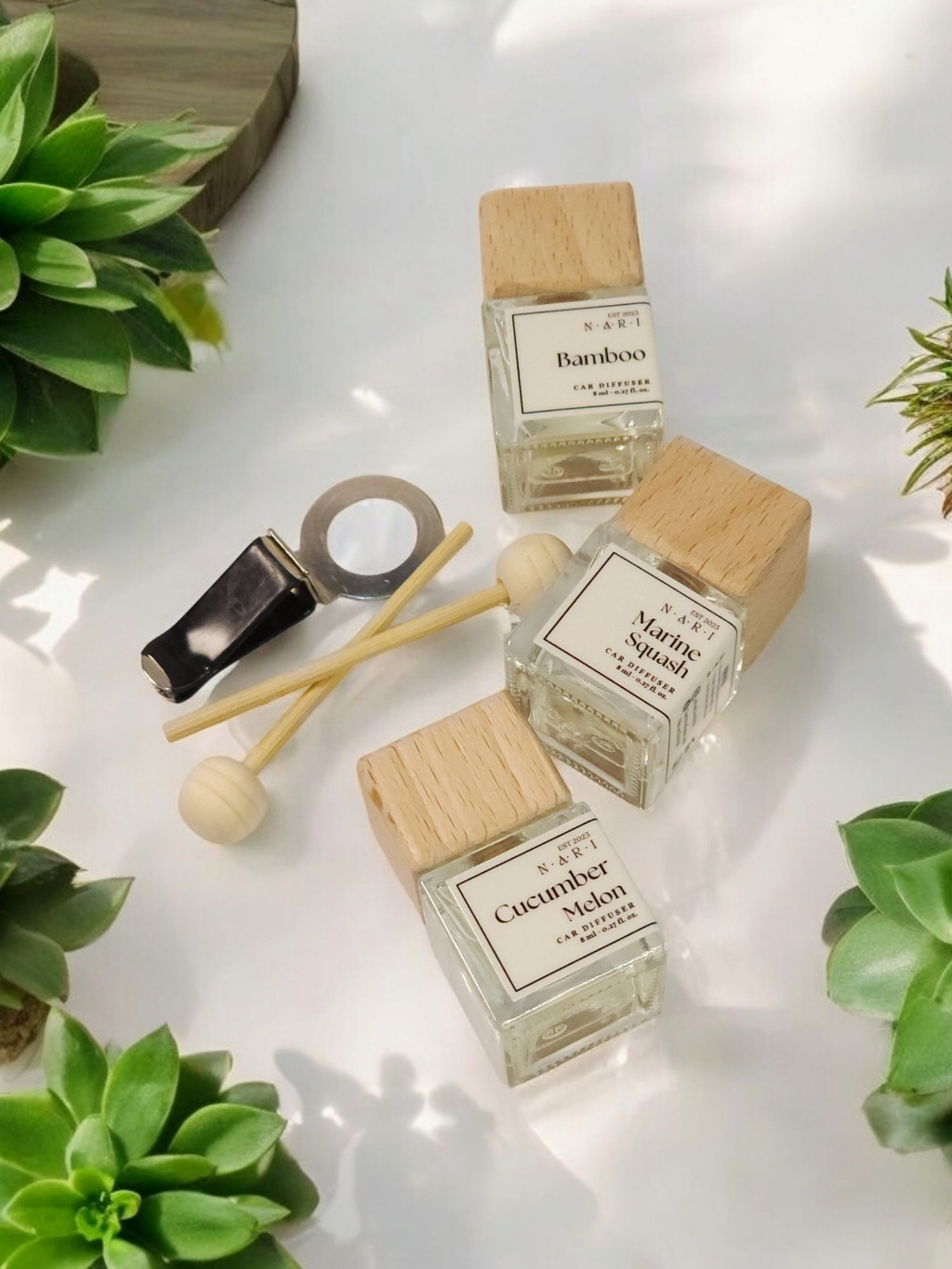 Nari Car Diffuser and Refill (Free Vent Clip) | Shopee Philippines