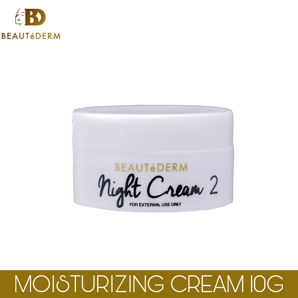Beautederm Night Cream 2 Moisturizing Cream 10g | Shopee Philippines