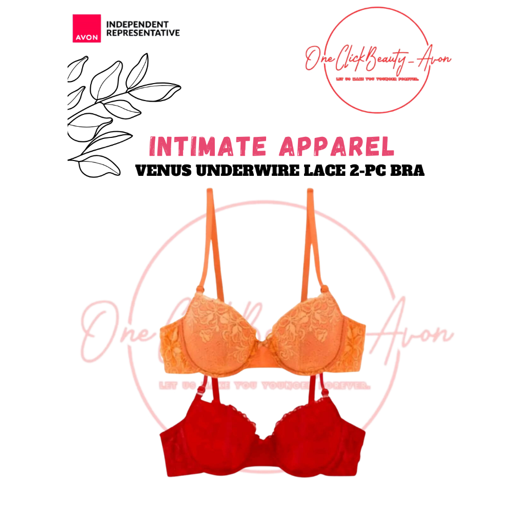 VENUS UNDERWIRE LACE 2-PC BRA | Shopee Philippines
