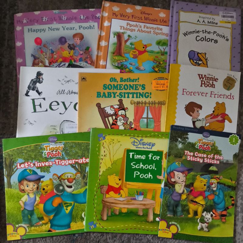Winnie the Pooh Books (Preloved) | Shopee Philippines