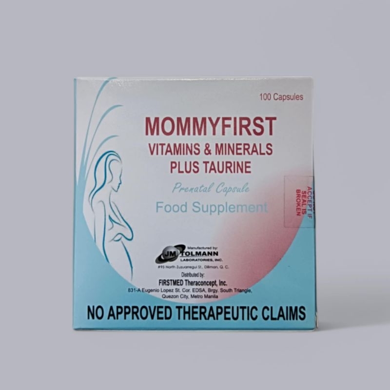 MOMMYFIRST Vitamins & Minerals Plus Taurine Prenatal Care Food ...