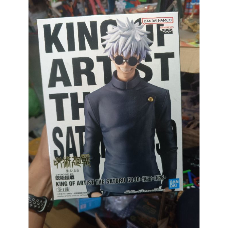 JJK GOJO SATORU - KING OF ARTIST Jujutsu Kaisen Authentic PVC Figure ...
