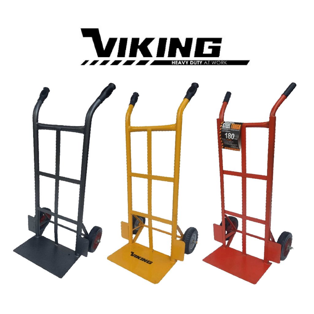VIKING HEAVY DUTY HAND TRUCK TROLLEY PUSH CART KARATILYA HANDTRUCK ...