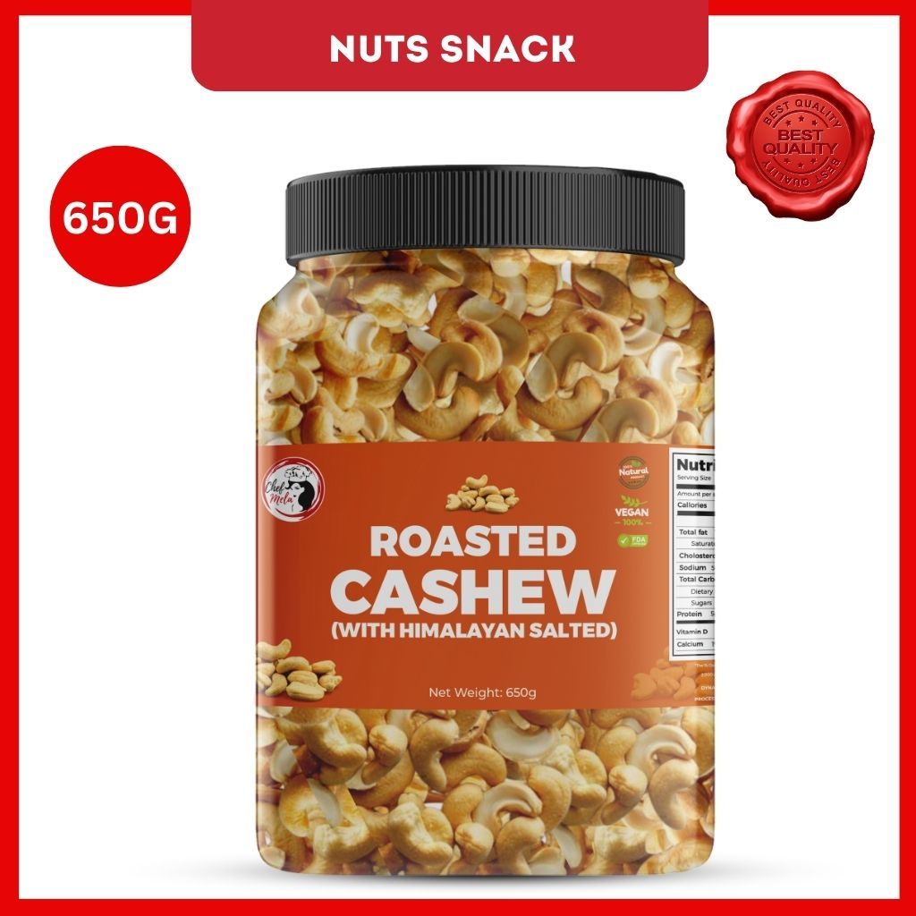 Premium Roasted & Salted Cashews | Cashew | Split Cashews with Perfect ...