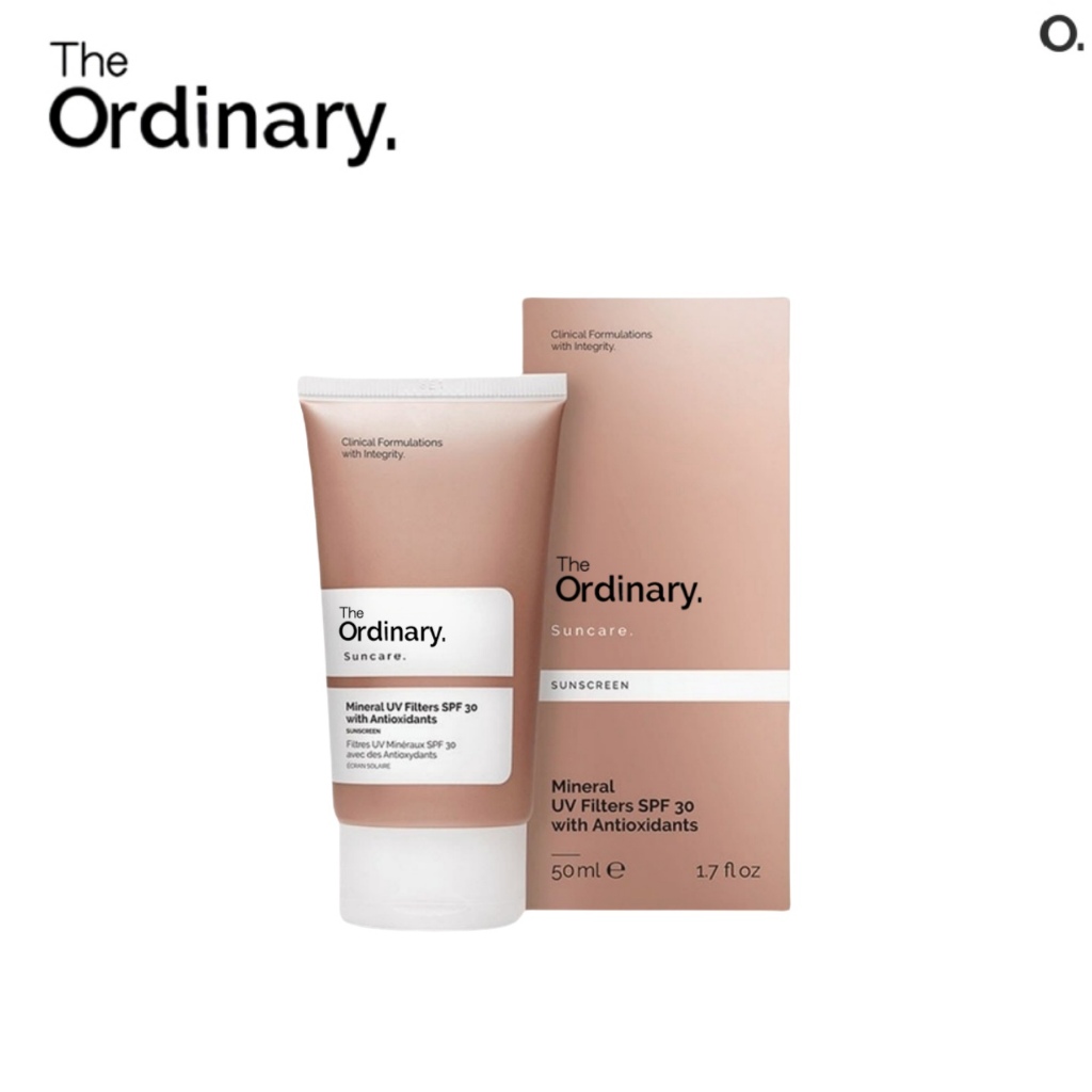 The Ordinary Sunscreen Mineral UV Filters SPF 30 with Antioxidants ...