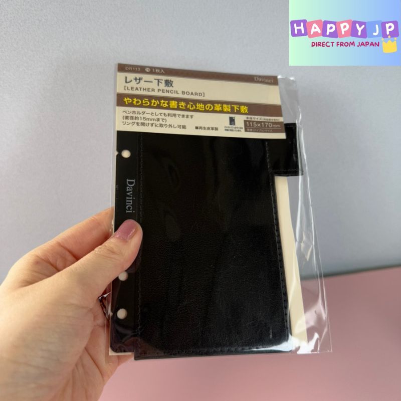 Raymay Fujii Da Vinci Refill Leather Desk Pad ,Color Index, Refill Case with Loupe,Non ...