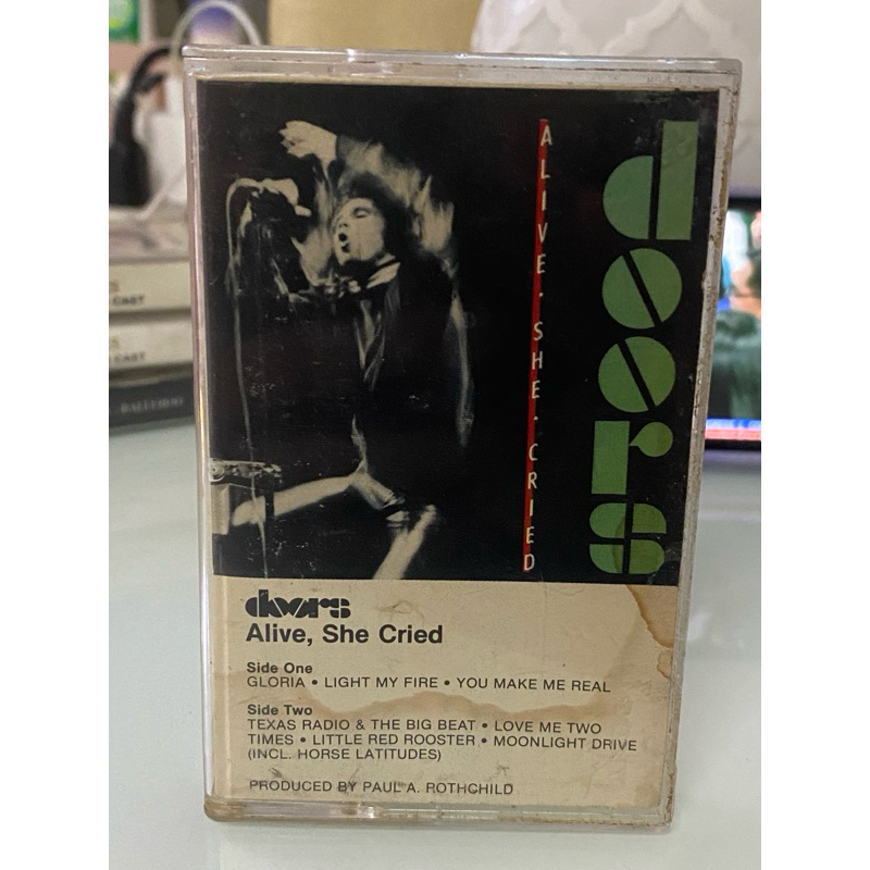 Doors – Alive, She Cried - Original Rock Pop Music Album Cassette Tape ...