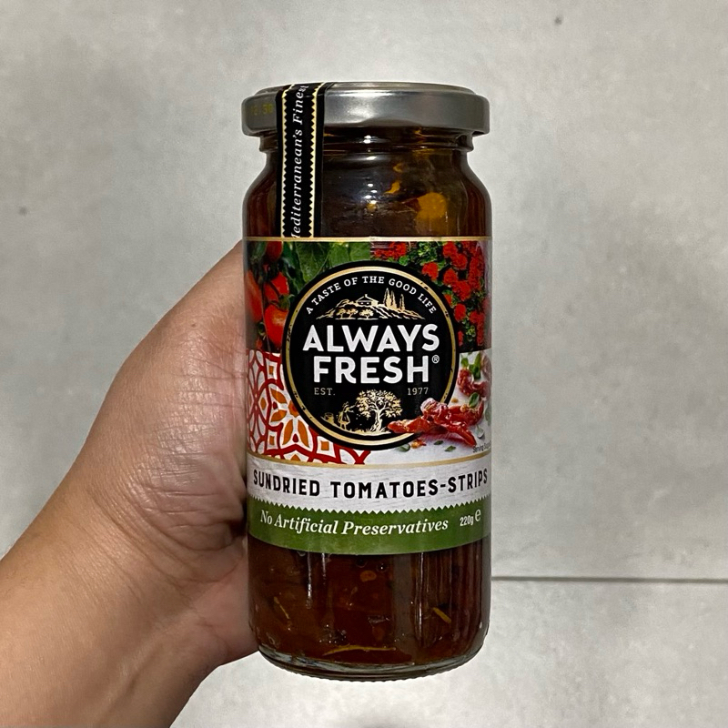 ALWAYS FRESH SUNDRIED TOMATO-STRIPS 220g | Shopee Philippines