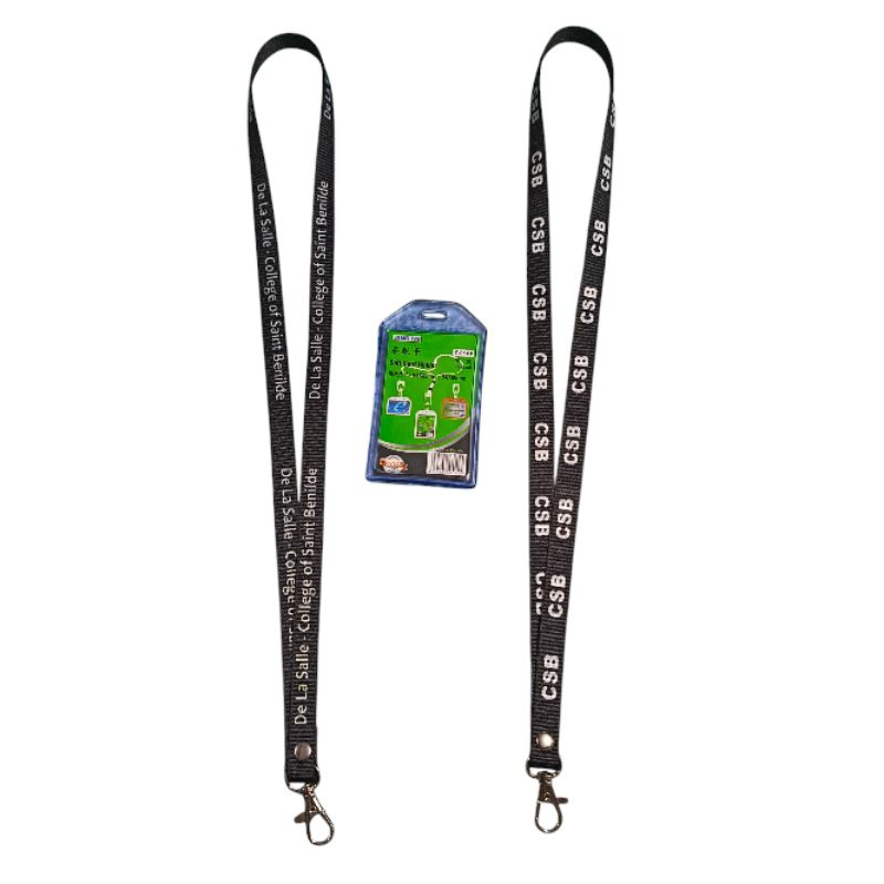 DE LA SALLE-COLLEGE OF SAINT BENILDE LANYARD WITH FREE ID HOLDER - CSB ...
